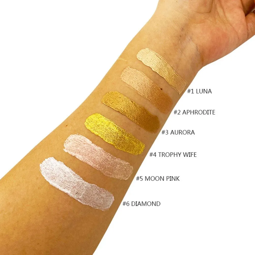 DHgate.com:6-Color Private Label Liquid Eyeshadow Highlighter Set ...