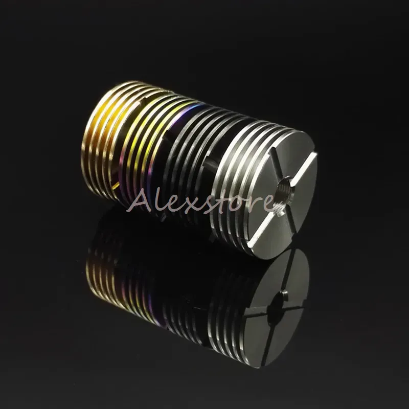 25mm Heat Sink Adapter For 510 Threaded Atomizers Finned Heatsink With ...