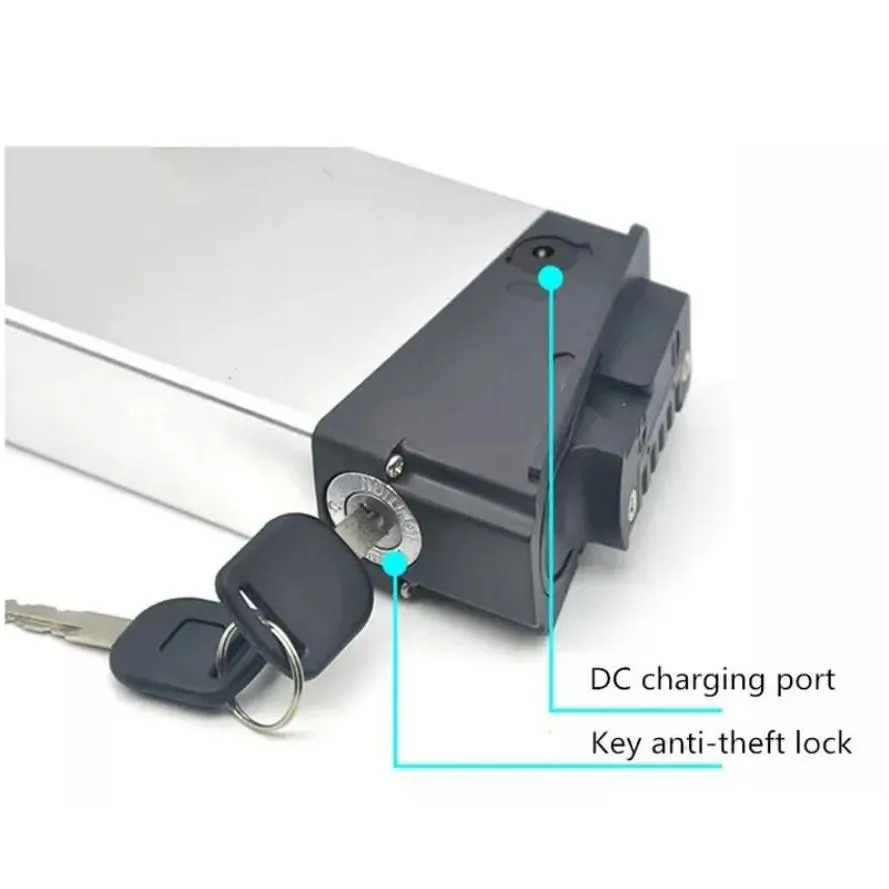 DHgate.com:Original 48V/52V Electric Bicycle Battery 10Ah/13Ah/14Ah/17 ...