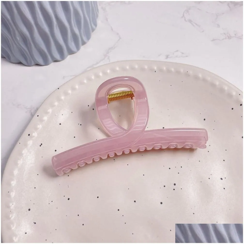 DHgate.com:Hair Pins New Large-Sized Straight Line Clip Colorf Back ...