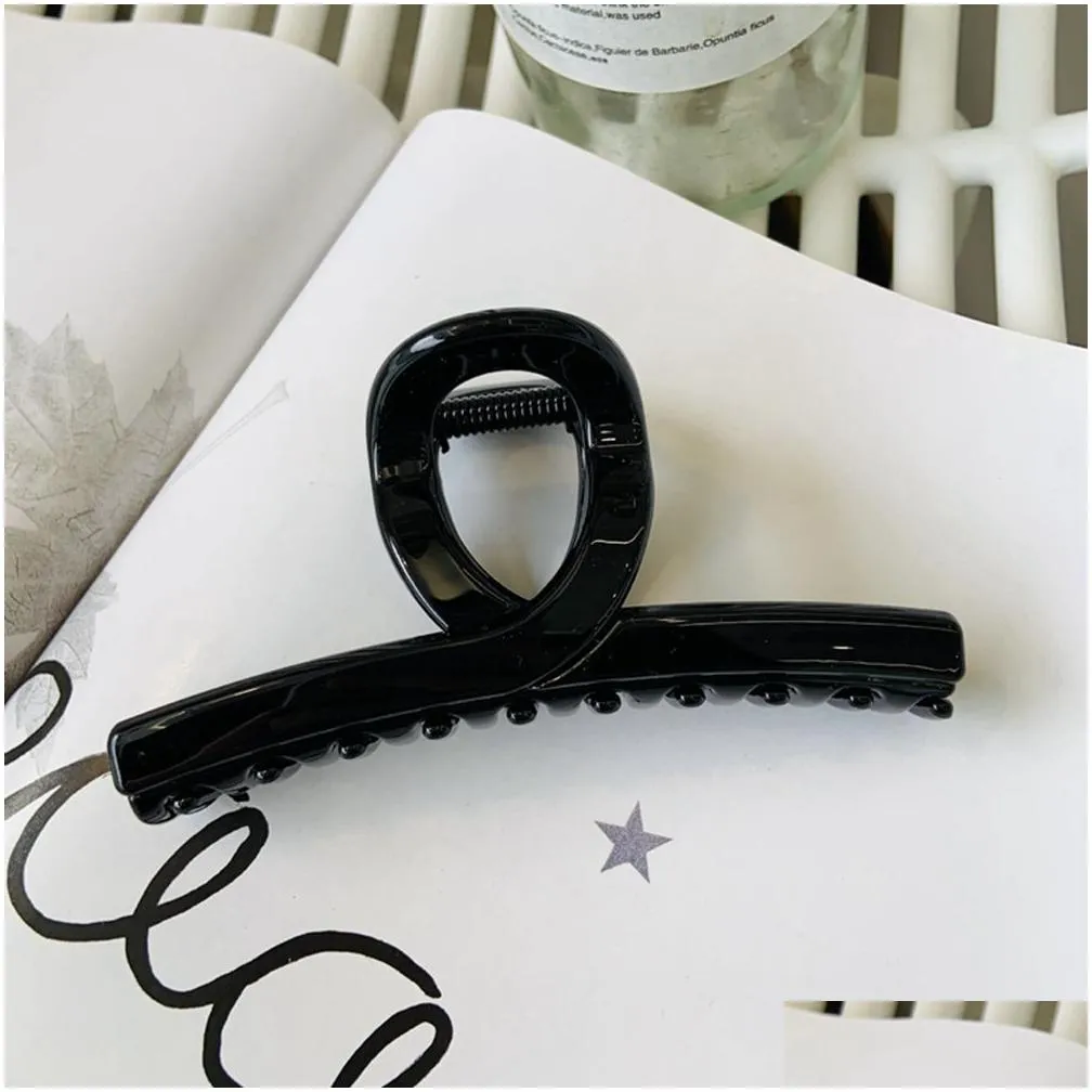 DHgate.com:Hair Pins New Large-Sized Straight Line Clip Colorf Back ...