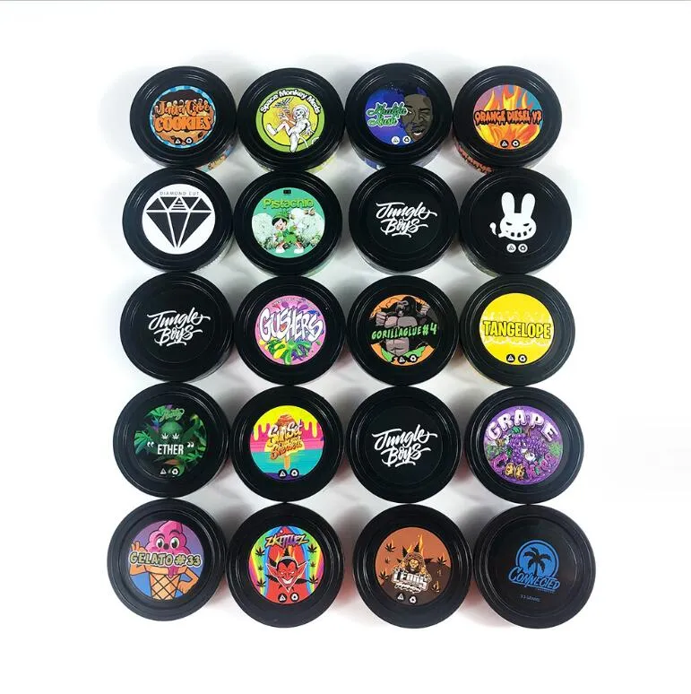 DHgate.com:Premium 3.5g Glass/Plastic Cali Jars Stickers, Jungle Boy ...