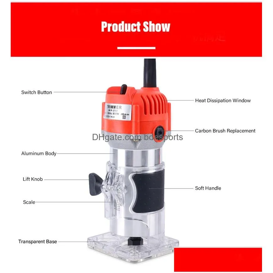 DHgate.com:Angle Grinders New Router Wood Trimmer Electric Hand Motor ...