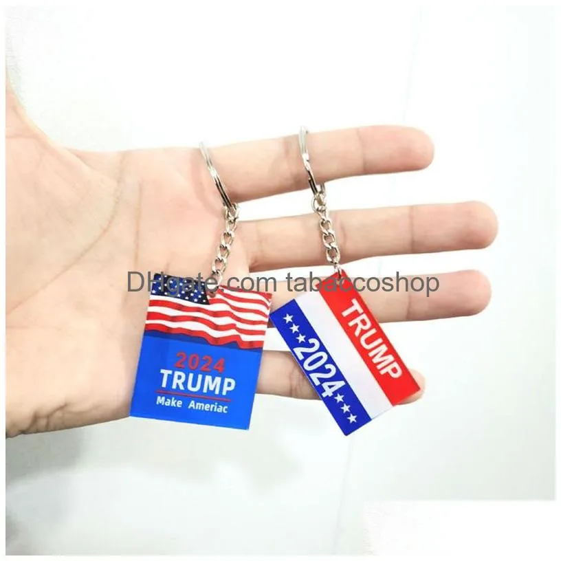 DHgate.com:2024 Election Keychain, Trump Campaign Slogan Plastic ...
