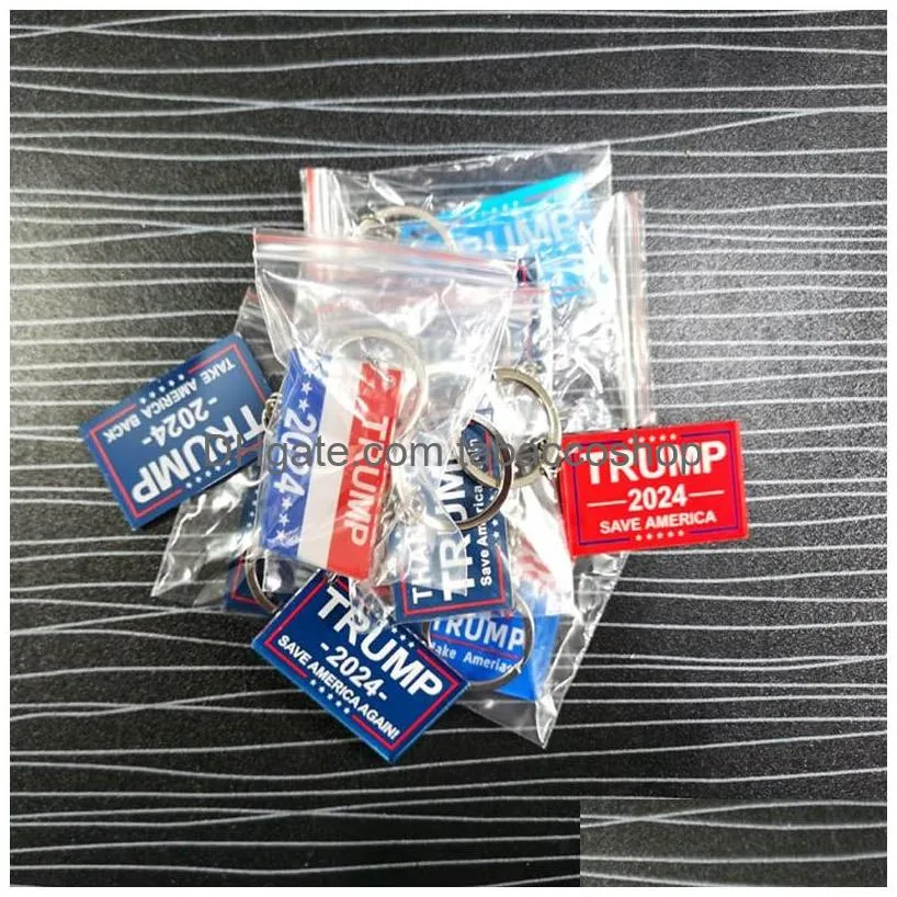 DHgate.com:2024 Election Keychain, Trump Campaign Slogan Plastic ...