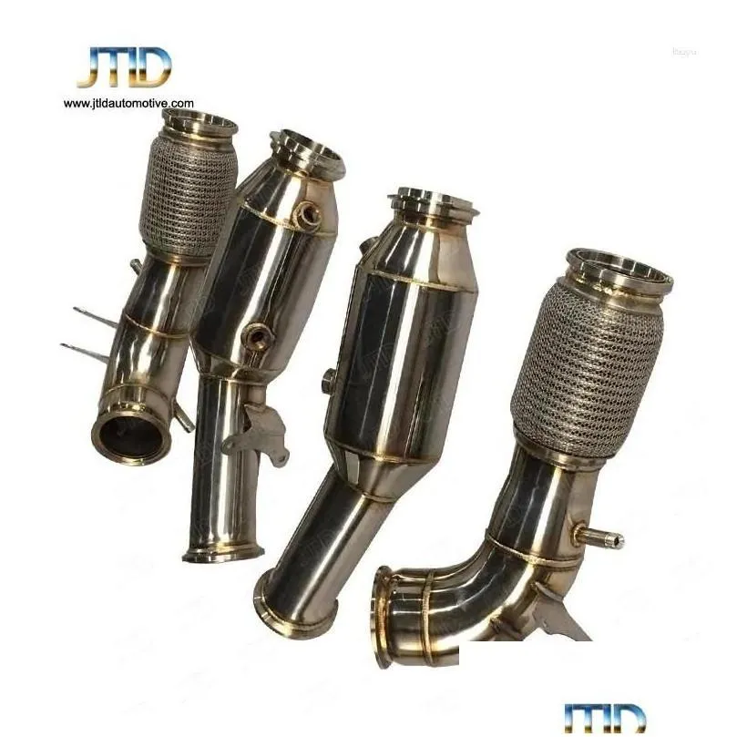 DHgate.com:MC20 Performance Downpipe - 304 Stainless Steel Catless ...
