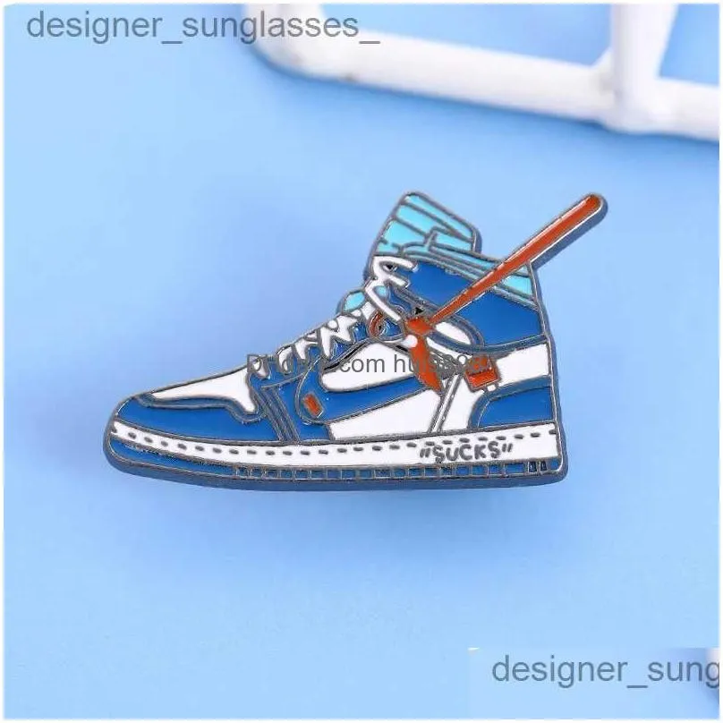 Colorful Basketball Fan Safety Pin Brooch Creative Oil Drip Paint ...