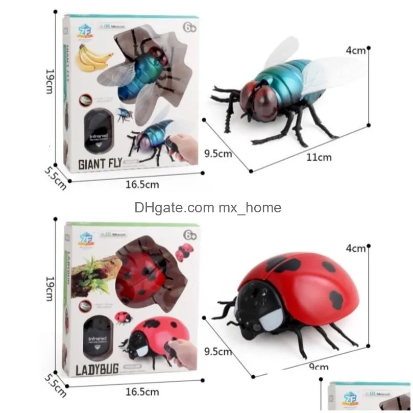 Electric/Rc Animals Simation Rc Animal Insect Infrared Electric Remote ...