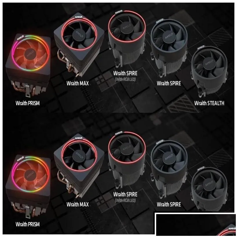 DHgate.com:AMD Ryzen Wraith Cooler Fan for AM4 Socket: Supports R3, R5 ...