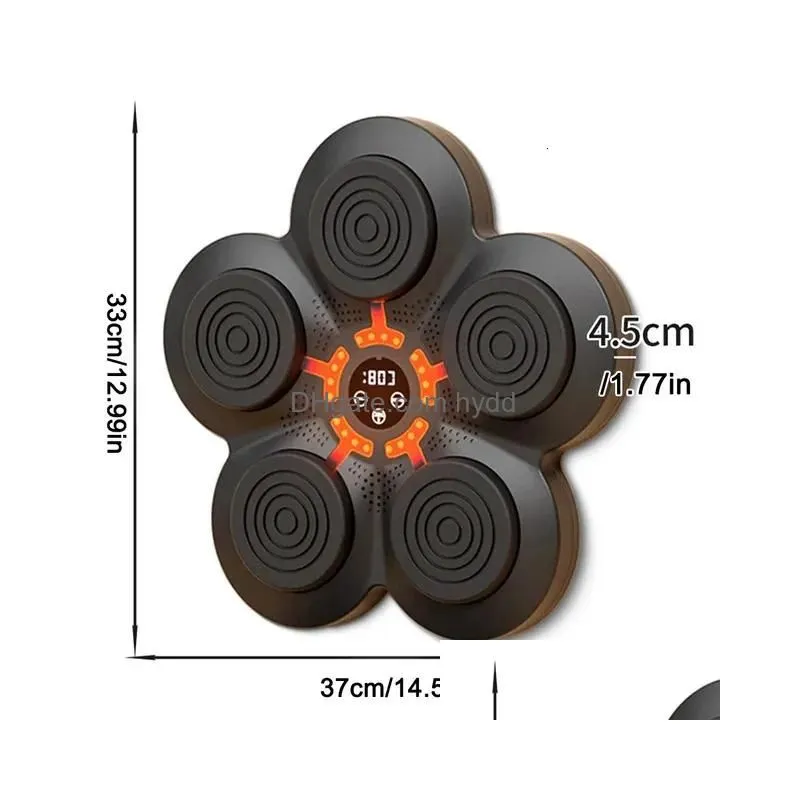 DHgate.com:Smart Punching Ball Boxing Machine - LED Lighted Wall Target ...