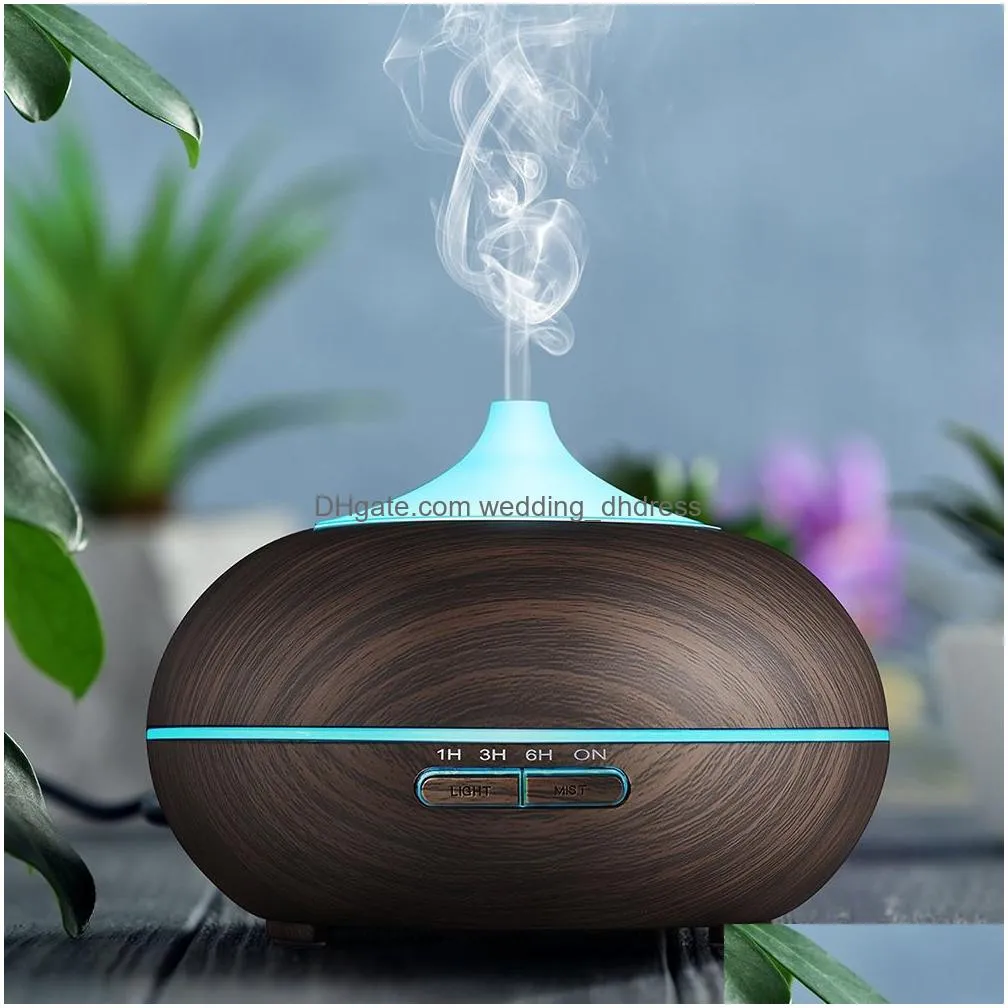 DHgate.com:VVPEC 300ml Aroma Essential Oil Diffuser: 7-Color LED ...