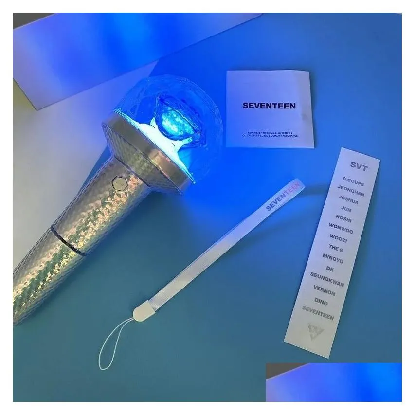 Seventeens Lightstick Ver 2 Kpop Official Bluetooth Concert Glow Pole ...
