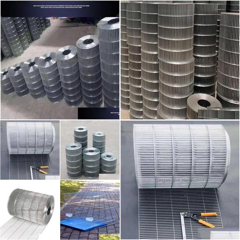 Large Galvanized Wire Mesh Bird Cage - 3x4m, 80cm Long, for Rabbits ...