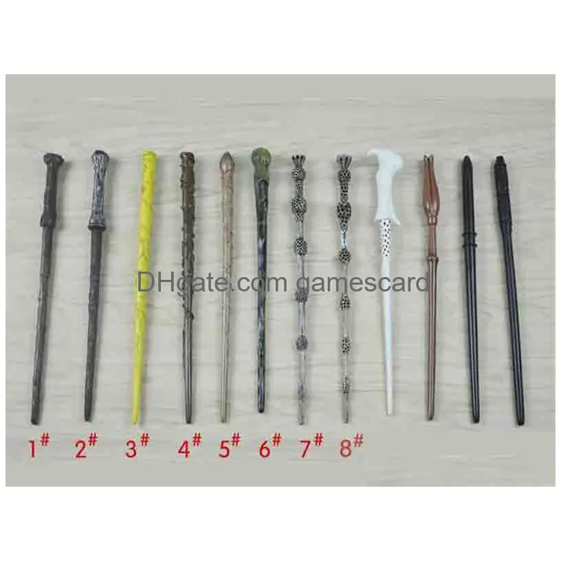 Creative 42 Styles Hogwarts Cosplay Wands 2024, Resin Magic Wand Stick ...
