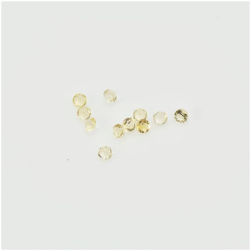 DHgate.com:20Pcs Loose Citrine Gemstones, Round Shape, Brilliant Cut, 5 ...