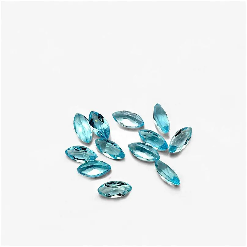 DHgate.com:3x6mm Marquise Cut Sky Blue Topaz Loose Gemstones for ...