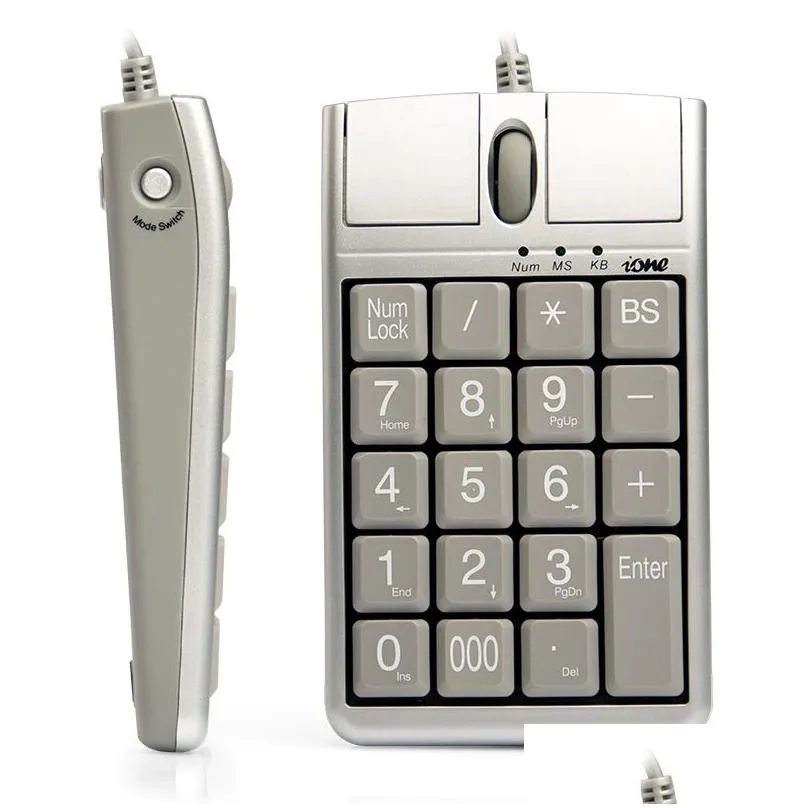 DHgate.com:Wireless Keyboard Mouse Combo with Numeric Keypad, 2.4G and Bluetooth Dual-Mode ...