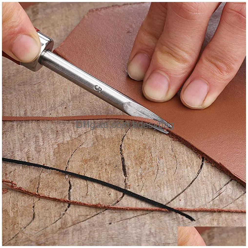 DHgate.com:Leather Edge Beveler Skiving Beveling Knife Cutting Hand ...