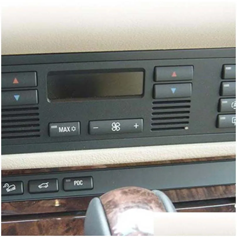 Car A/C Switch Panel Conditioning Button For BMW 5 Series E39, X5 E53 ...