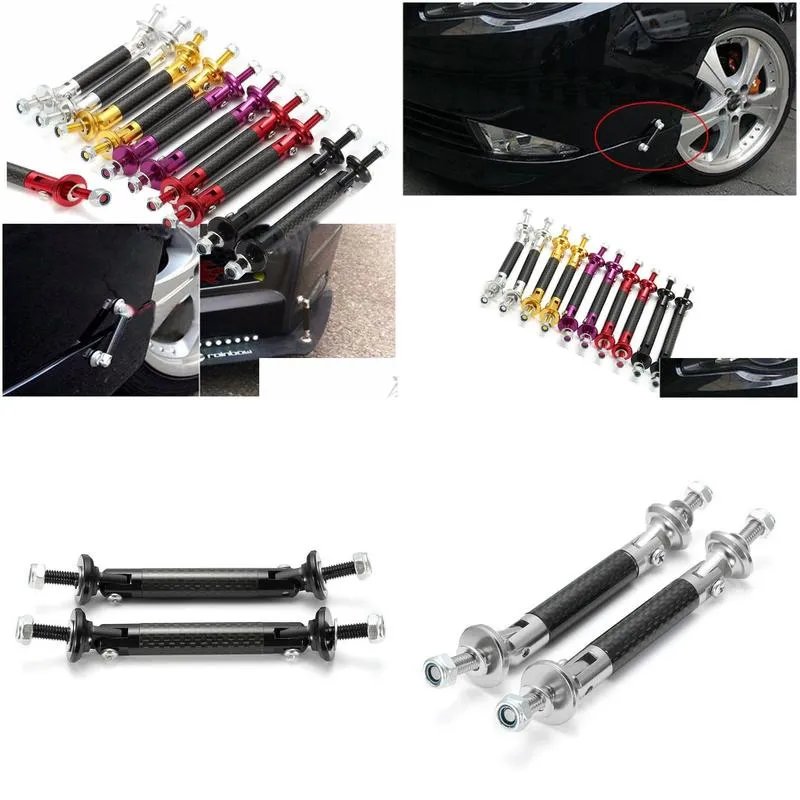 DHgate.com:Adjustable Front Rear Carbon Fiber Wind Splitter Bumper ...