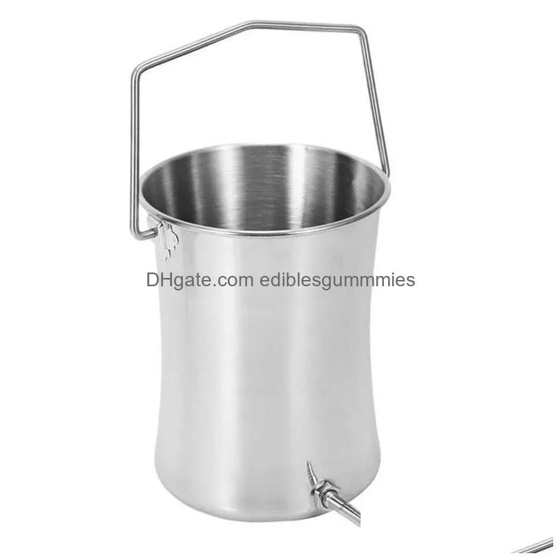DHgate.com:Stainless Steel Enema Bucket, 2L Health Stainless Steel ...