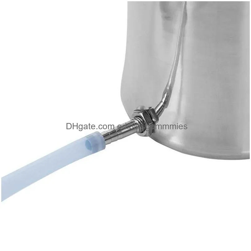 DHgate.com:Stainless Steel Enema Bucket, 2L Health Stainless Steel ...