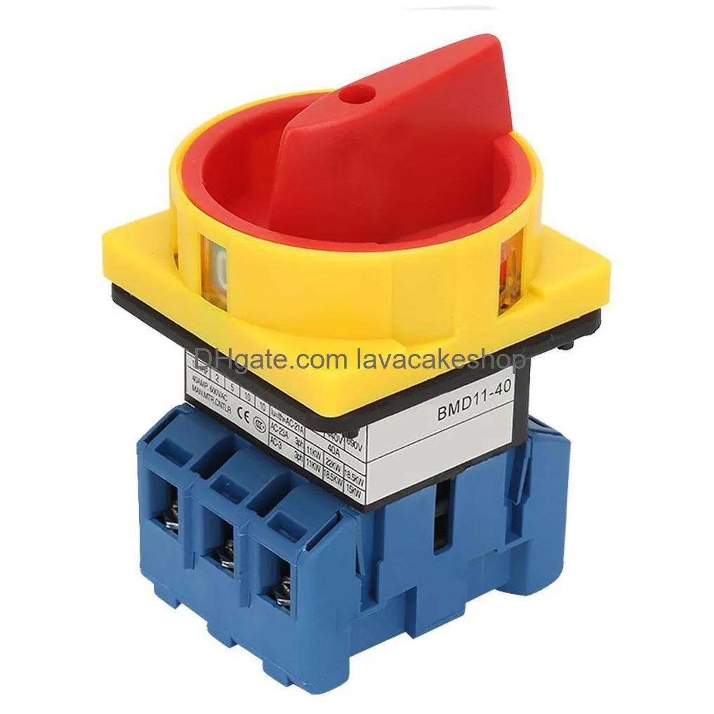 Wholesale Switches 40A Load Circuit Breaker Switch 3Pole 2Position ...