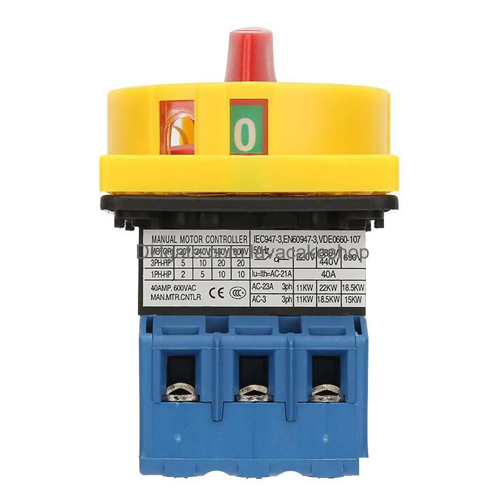 Wholesale Switches 40A Load Circuit Breaker Switch 3Pole 2Position ...