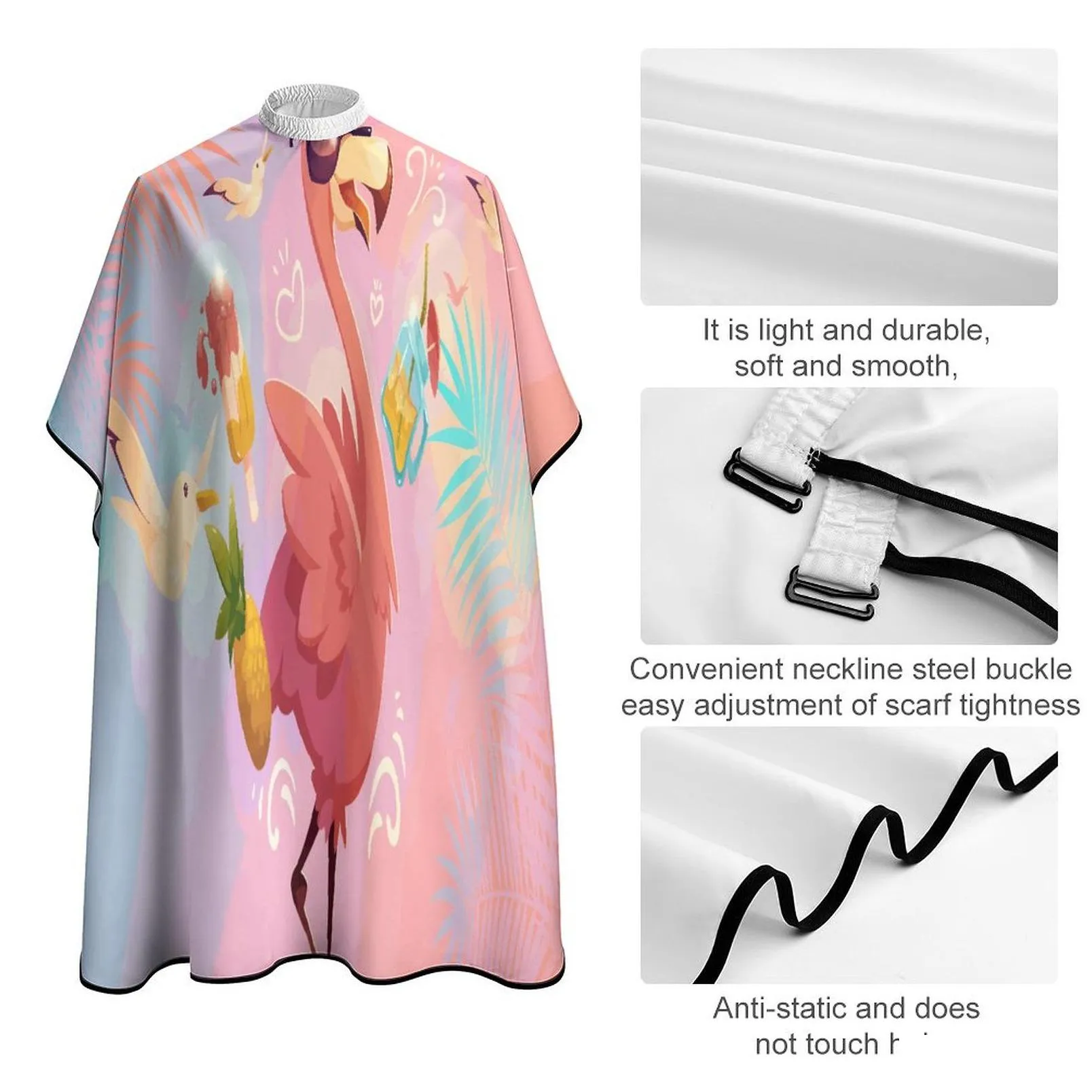 Professional Barber Cape - Water & Stain Resistant Hair Cutting Apron ...