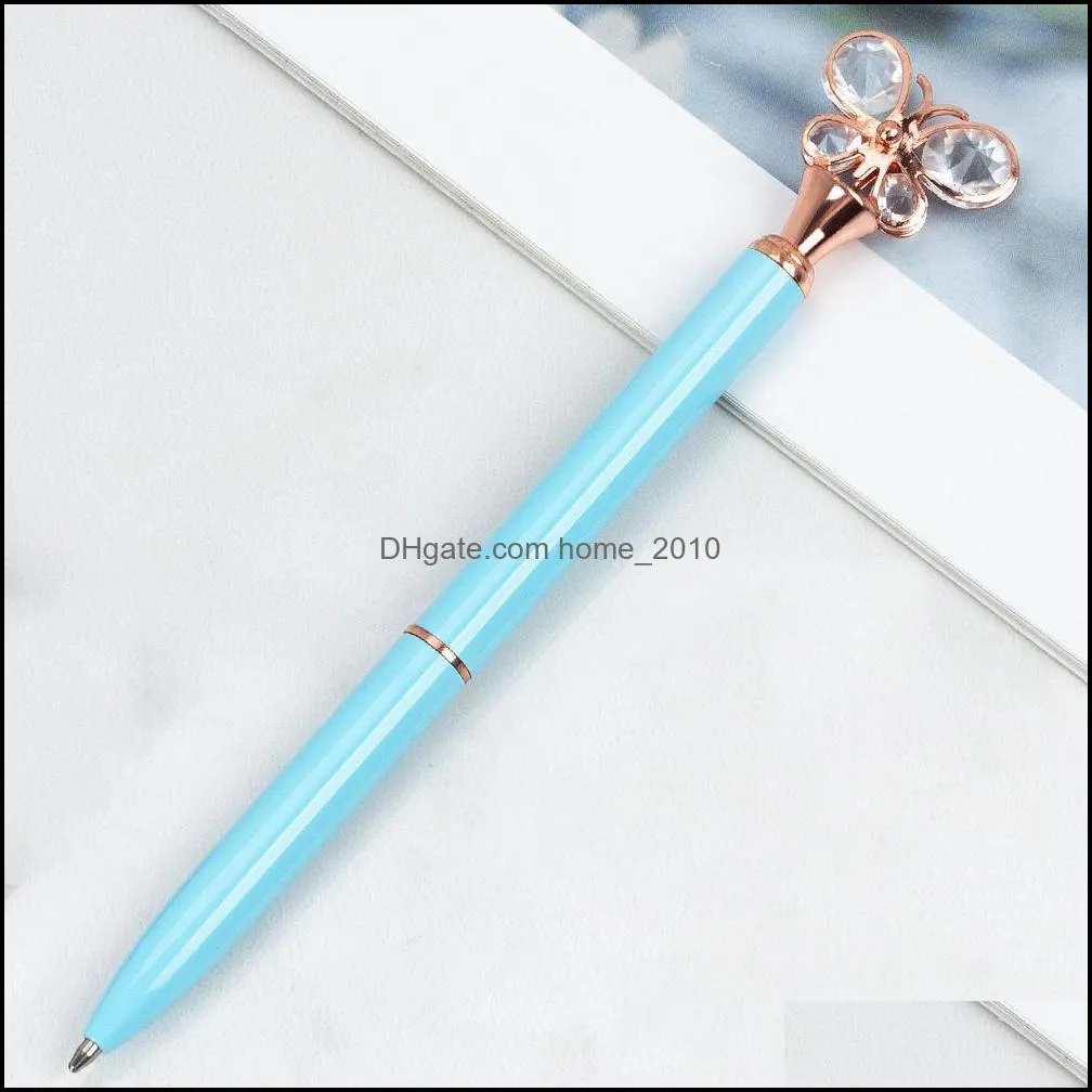 Gel Pens Diamond Butterfly Pen Pen Tipo 1.0 Papelera De Moda Publicidad ...