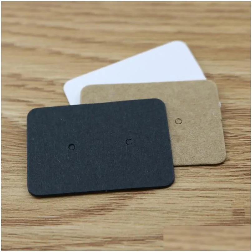 DHgate.com:200PCS Kraft Paper Jewelry Hang Tags Price Cards Packaging ...