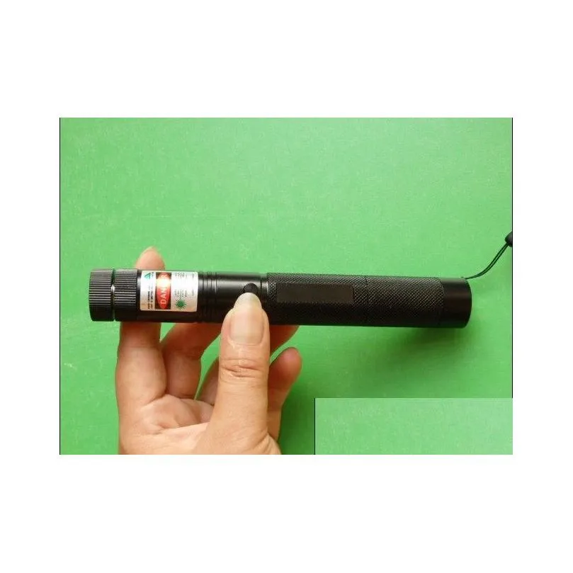 High Power Green 301 Green Laser Pointer Flashlight For Police And ...