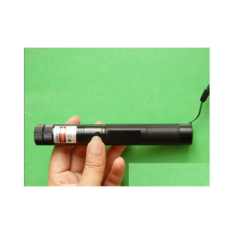 High Power Green 301 Green Laser Pointer Flashlight For Police And ...