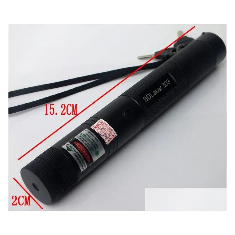 High Power Green 301 Green Laser Pointer Flashlight For Police And ...