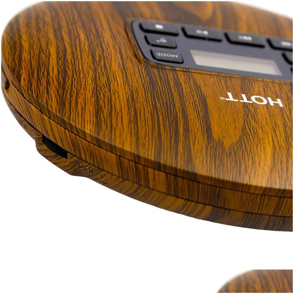 CD Player T CD611 Portable LCD Display Antiskip Strockproof Car Stereo ...