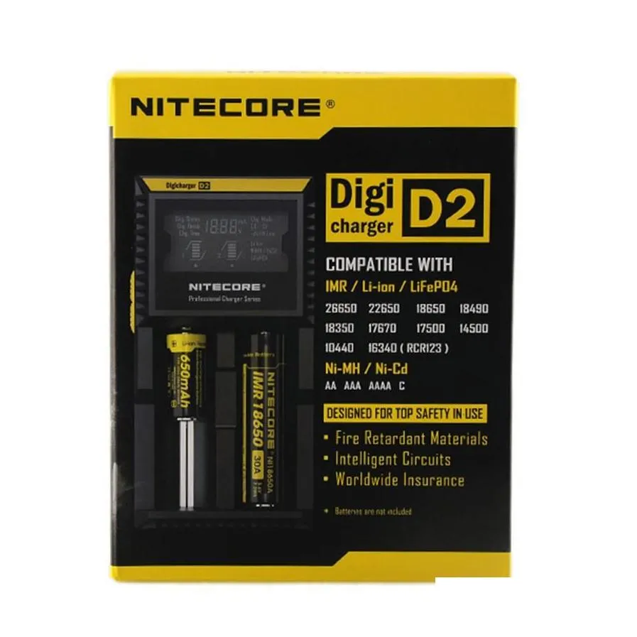 DHgate.com:Nitecore D2 Intelligent LCD Charger for Li-ion/NiMH ...