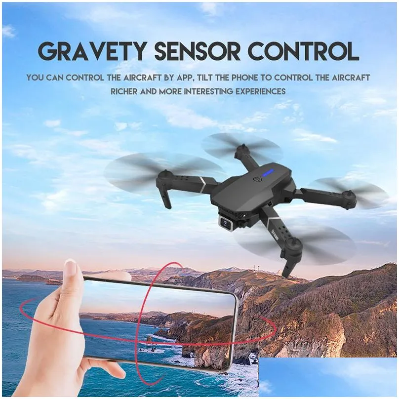 DHgate.com:4K HD Wide-Angle Dual Camera Mini Drone with WiFi Visual ...