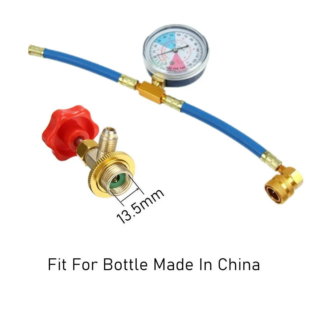 R134A Motive Air Conditioning Refill Filling Kit For Gas Cars, Mobiles ...