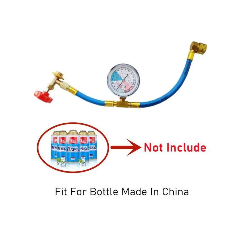 R134A Motive Air Conditioning Refill Filling Kit For Gas Cars, Mobiles ...