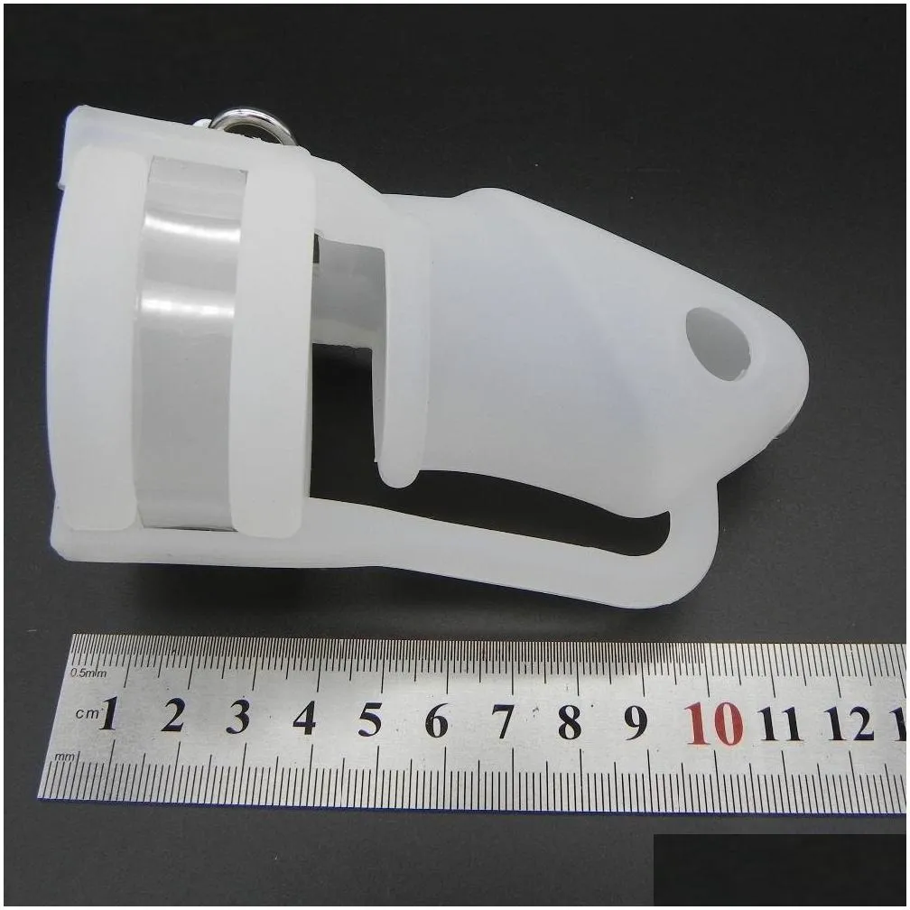 Other Health Beauty Items Sile Male Chastity Cock Cages Toys For Men ...