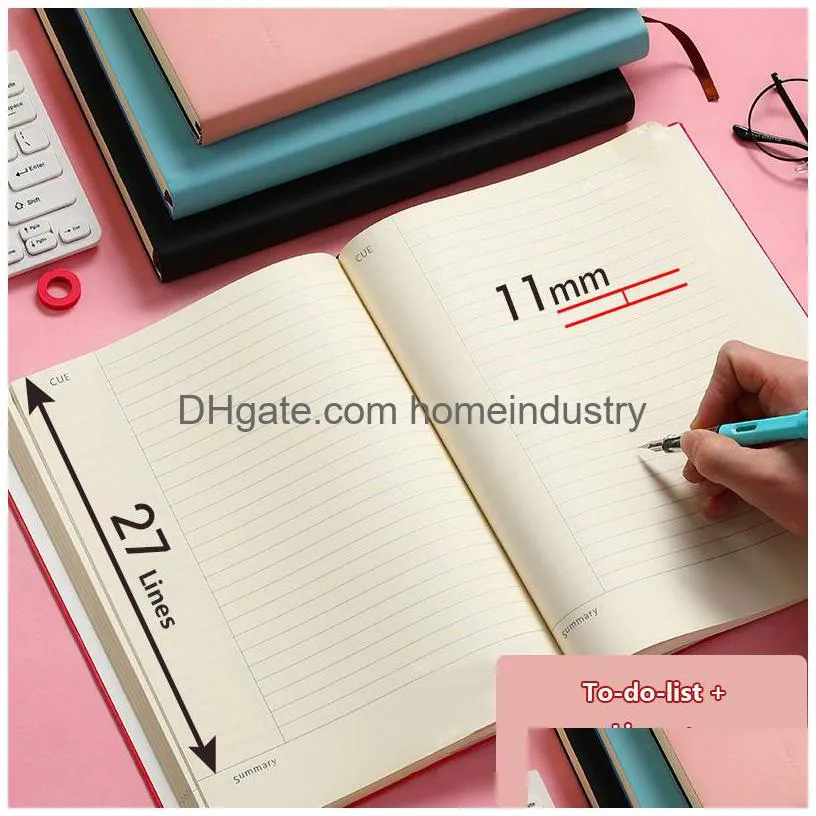 Wholesale Notepads A4 Super Thick Cornell Note Large Thicken Planner ...
