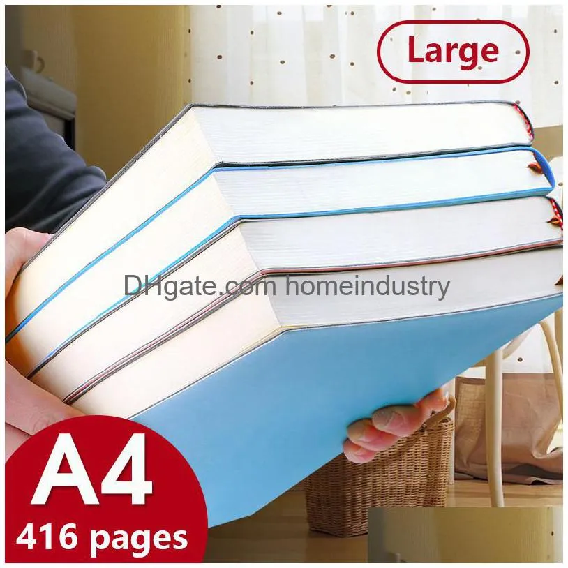 Wholesale Notepads A4 Super Thick Cornell Note Large Thicken Planner ...