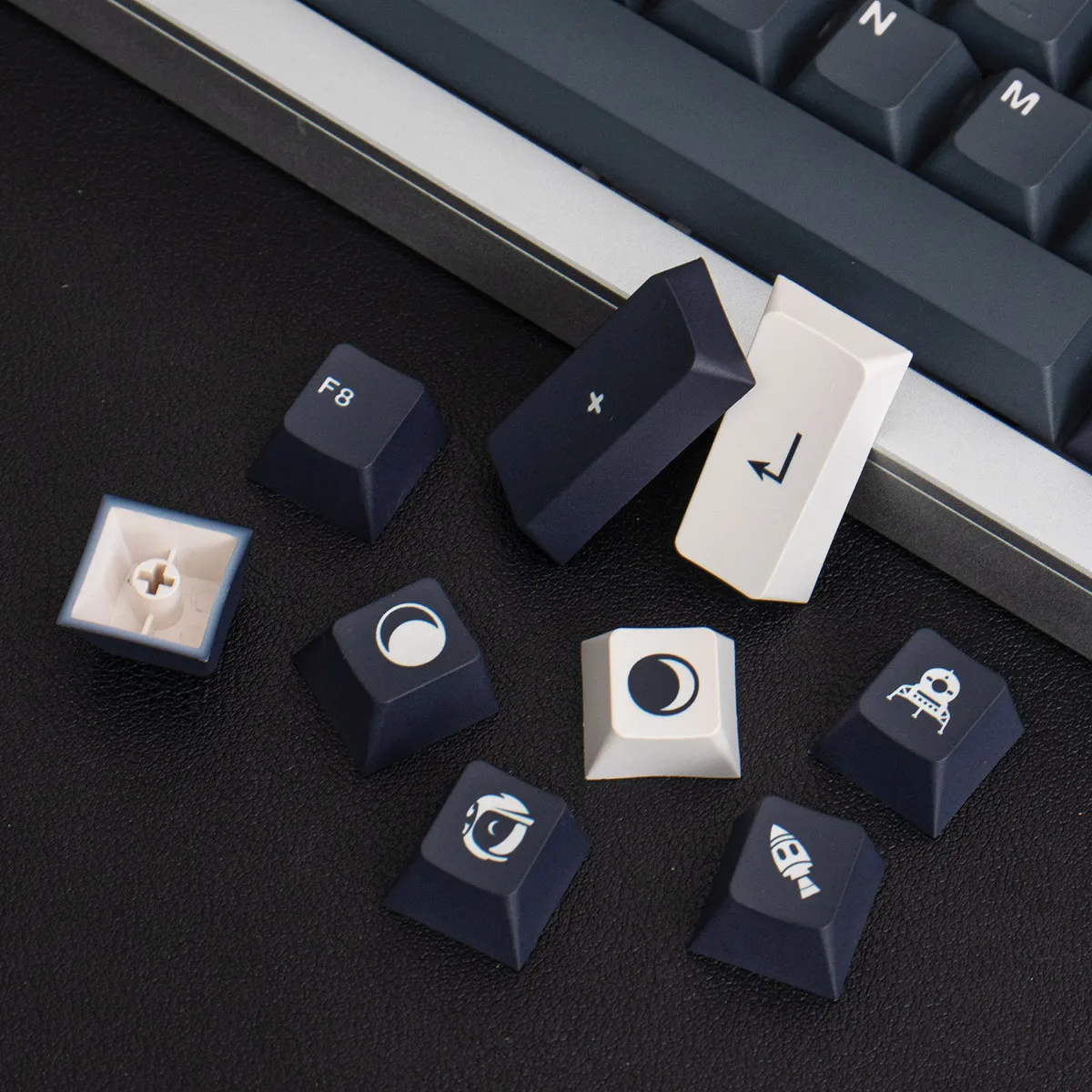 GMK Apollo 135 Keys Cherry Profile PBT Keycap DYE SUB English Custom ...