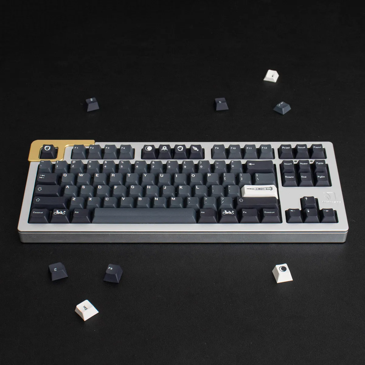GMK Apollo 135 Keys Cherry Profile PBT Keycap DYE SUB English Custom ...