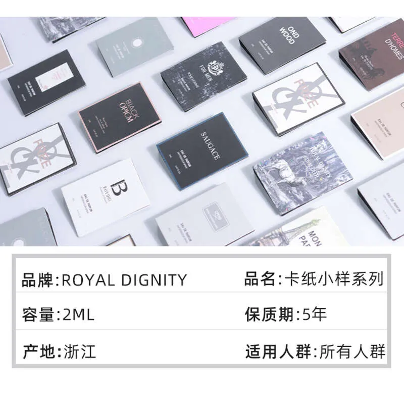 2ml Unisex Perfume Sample Pack For Testing And Testing Counter Same ...