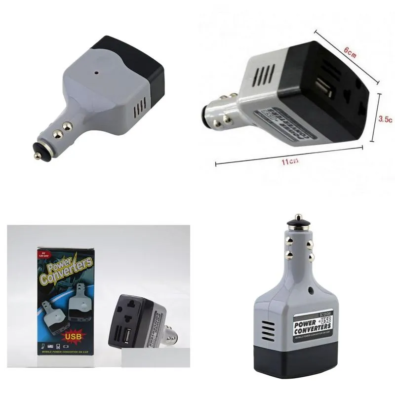 Jumper Pack With Inverter Mobile Converter Adapter Dc 12V/24V To Ac ...