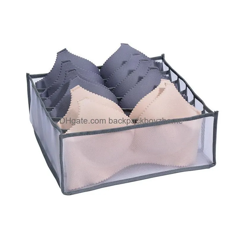 Acrylic Drawer Organizers Bra Boxes Underwear Clothes Organizer Der ...