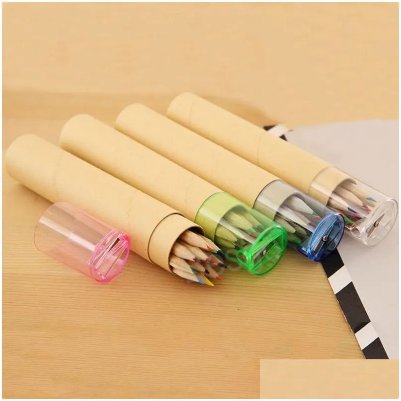 DHgate.com:Painting Pens 12 Colors Pencil Students Art Sketch Ding ...