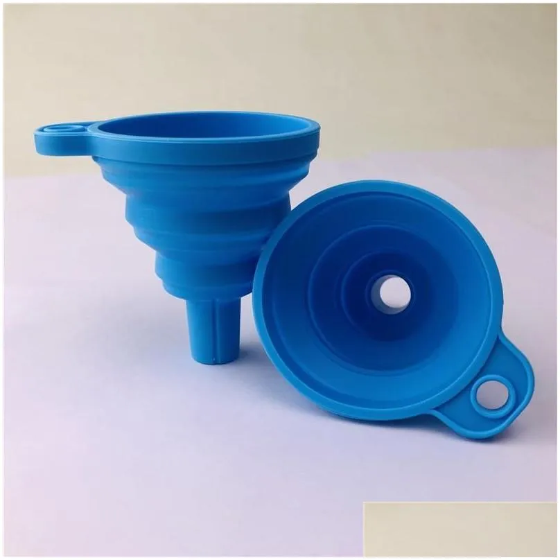 DHgate.com:Foldable Silicone Kitchen Funnel Set | Collapsible ...