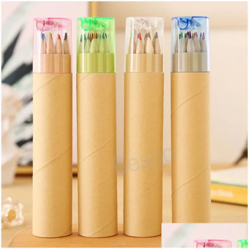 DHgate.com:Painting Pens 12 Colors Pencil Students Art Sketch Ding ...